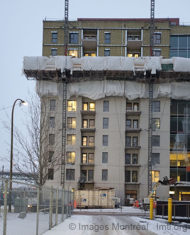 Mise à jour photo - Projet rue Parthenais